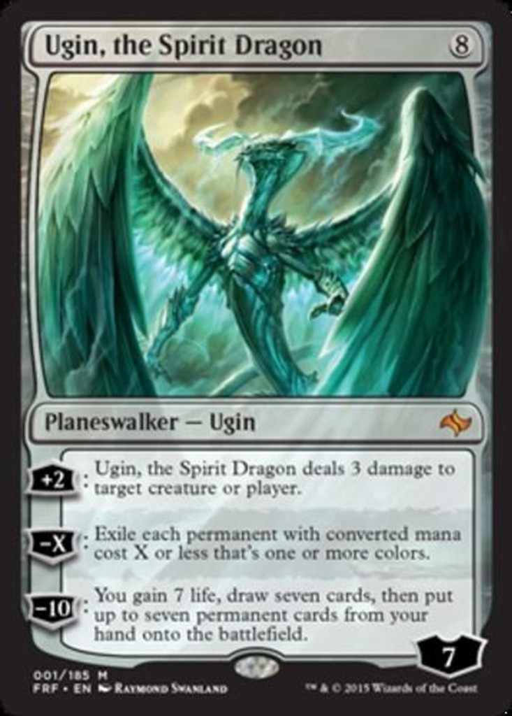 Ugin The Spirit Dragon COLORLESS Planeswalker